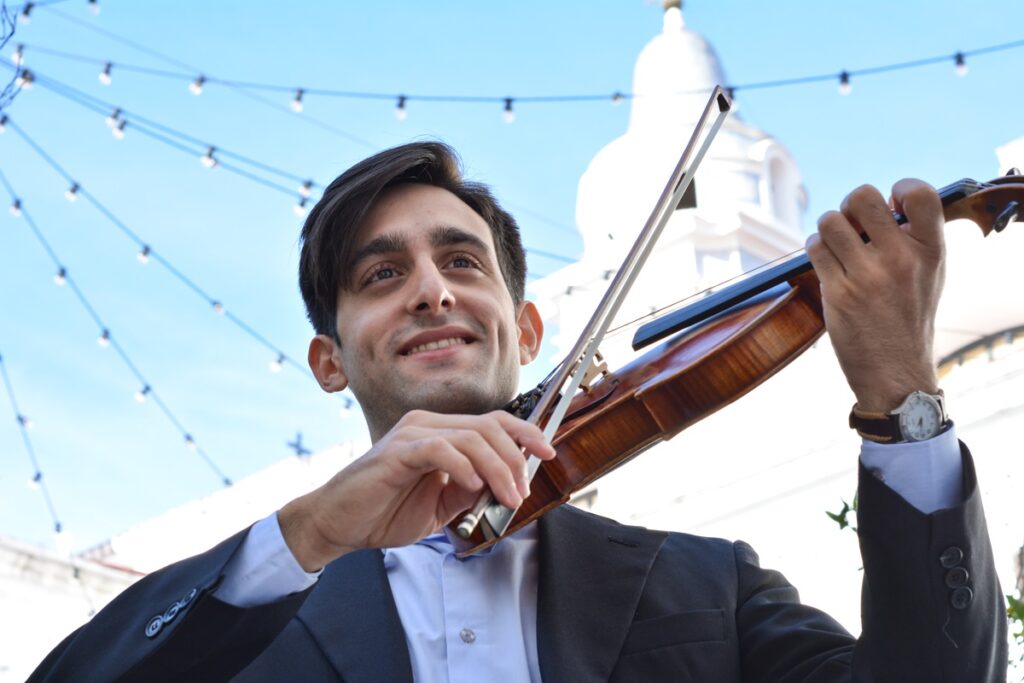 Violinista profesional para eventos- Violinista